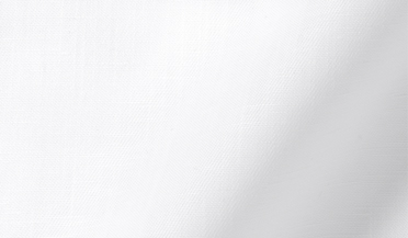 Albiate White Cotton Linen Denim Fitted Shirt by Proper Cloth